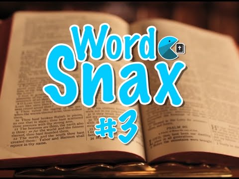 Word Snax Identity Part 1 - English | One Shepherd - YouTube