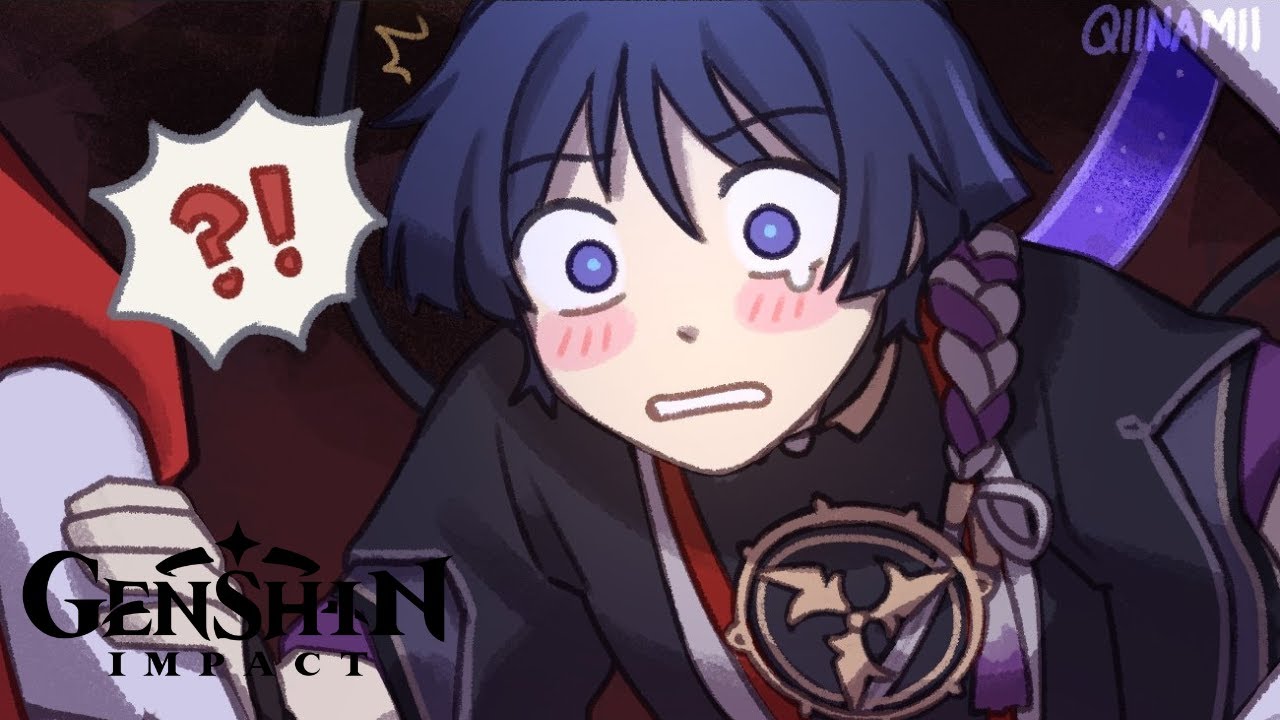 Scaramouche cada semana - Genshin Impact comic (FANDUB) - YouTube