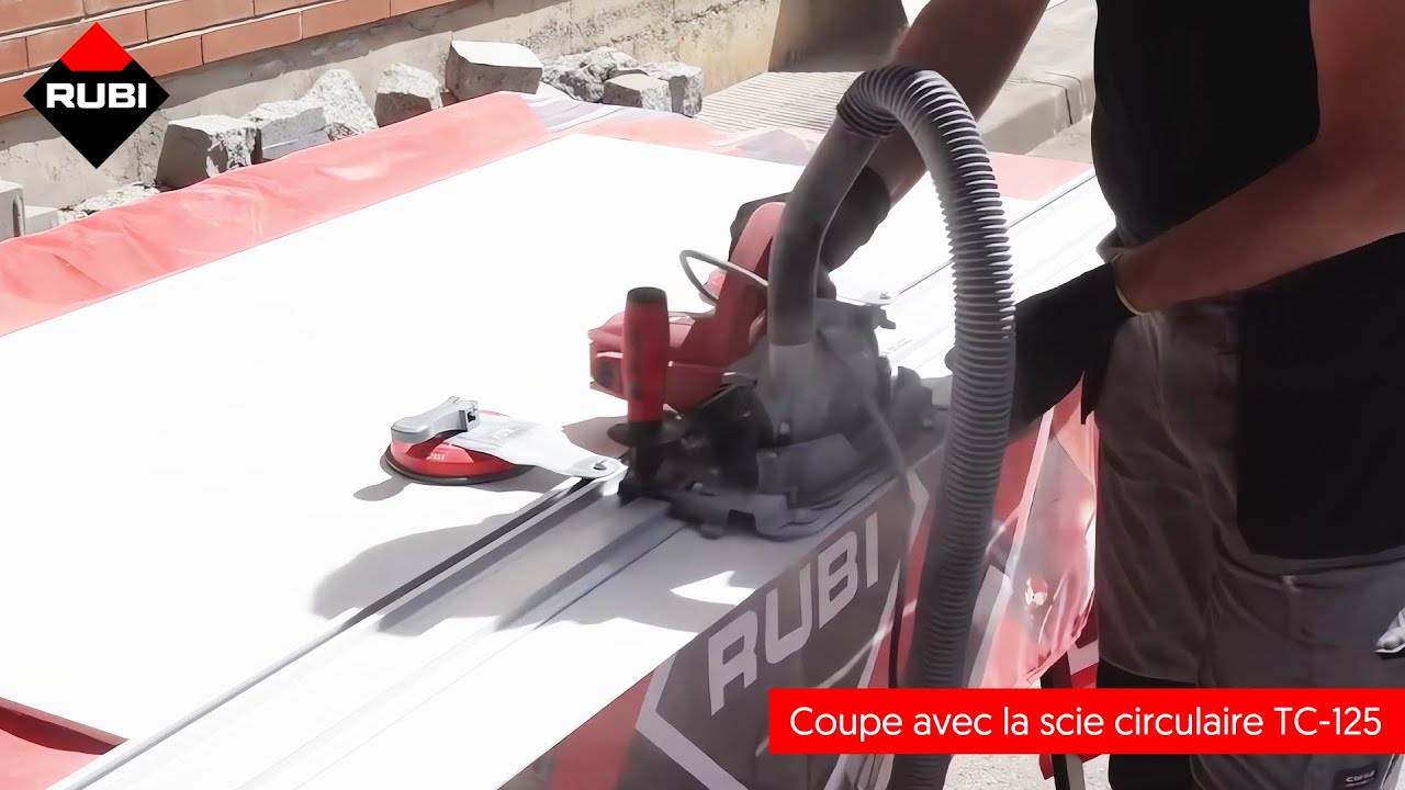 Scie circulaire TC-125 : réaliser une coupe de qualité | Rubi - YouTube