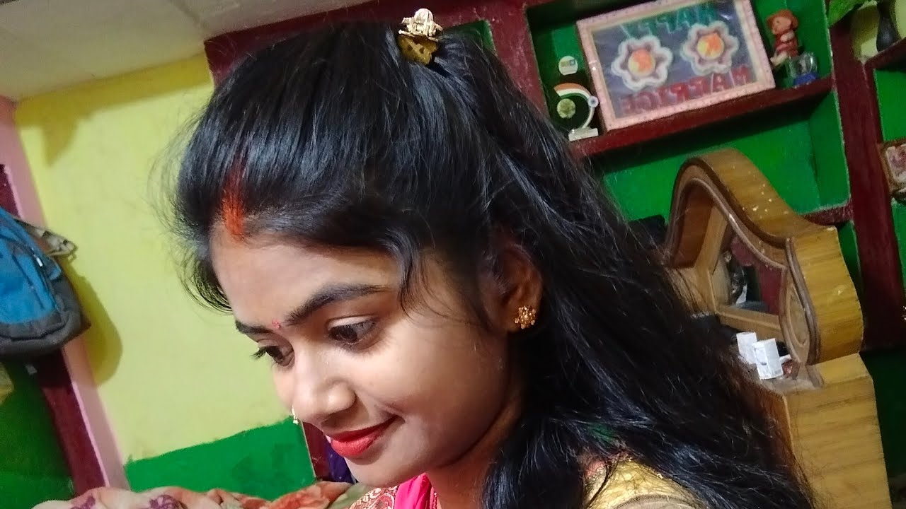 Holi Special Hairstyle And Very Simple Daily Use Full 🌝||Lambe Balo Ke ...