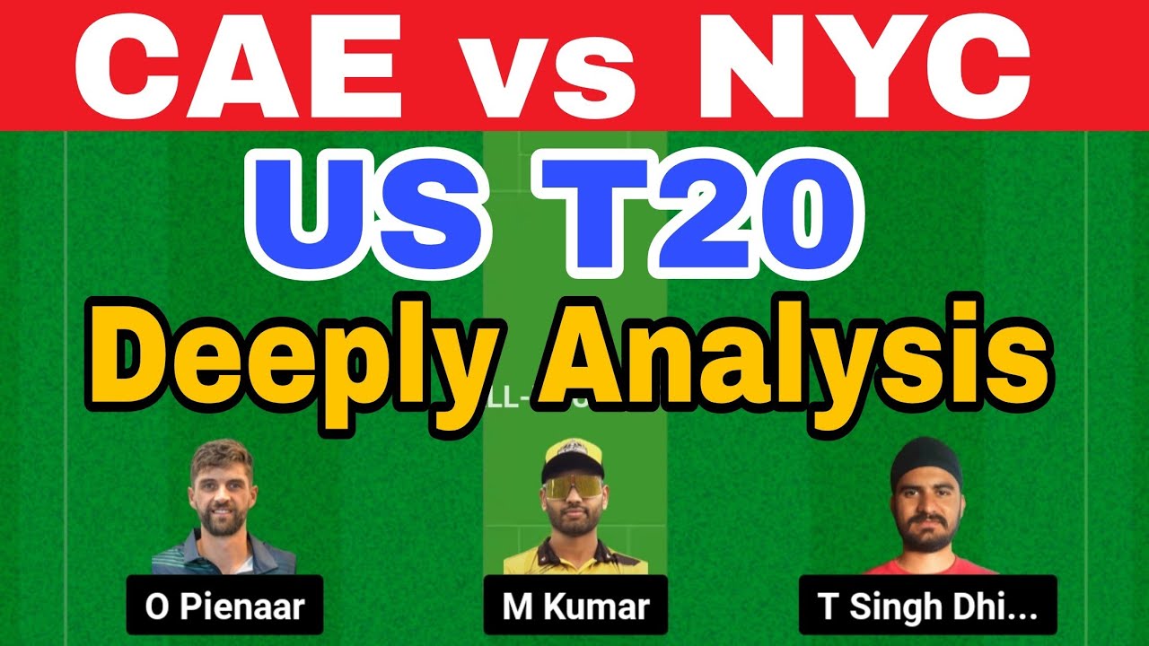 CAE vs NYC Dream11 | CAE vs NYC Dream11 Prediction Today Match| CAE vs ...