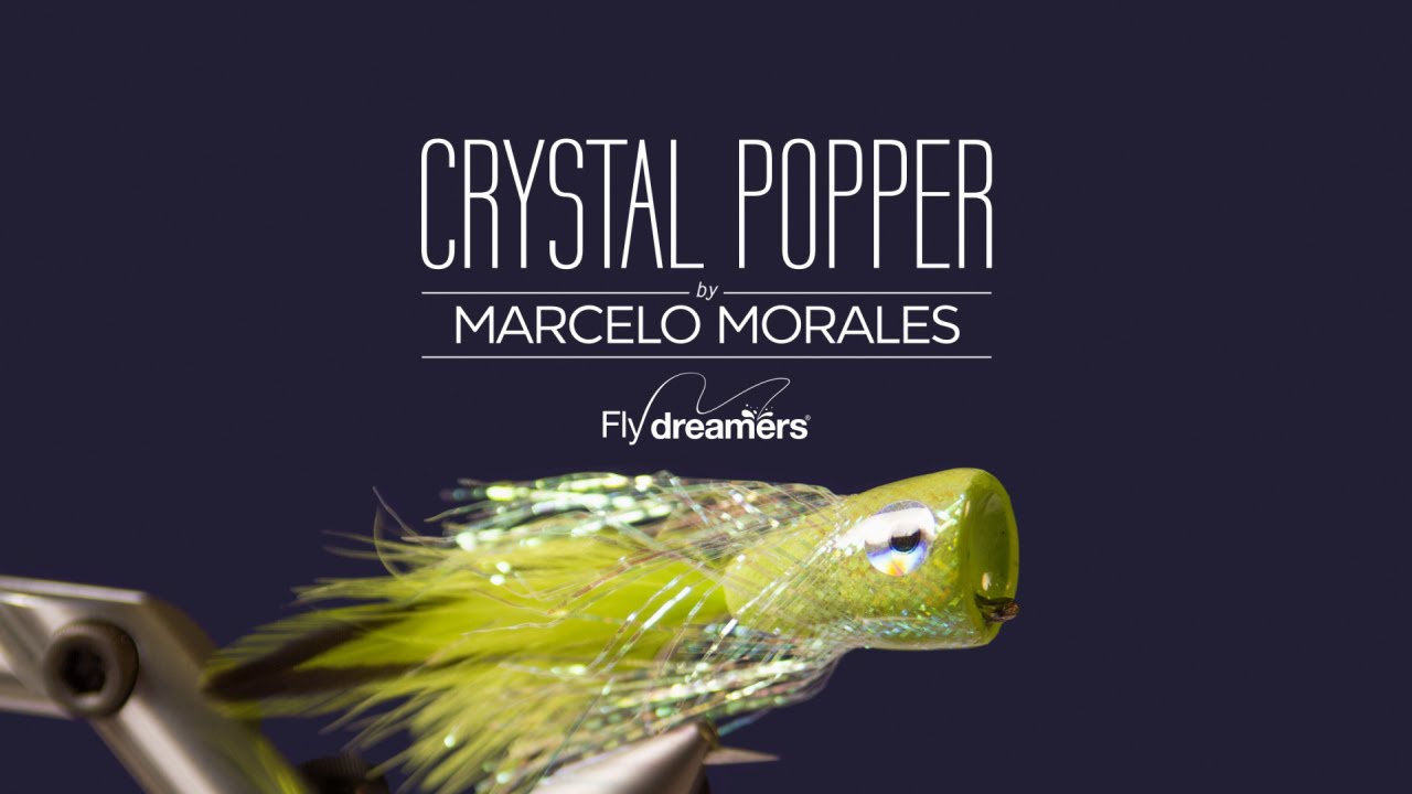 Crystal Popper - Fly Tying Instructions by Fly dreamers - YouTube