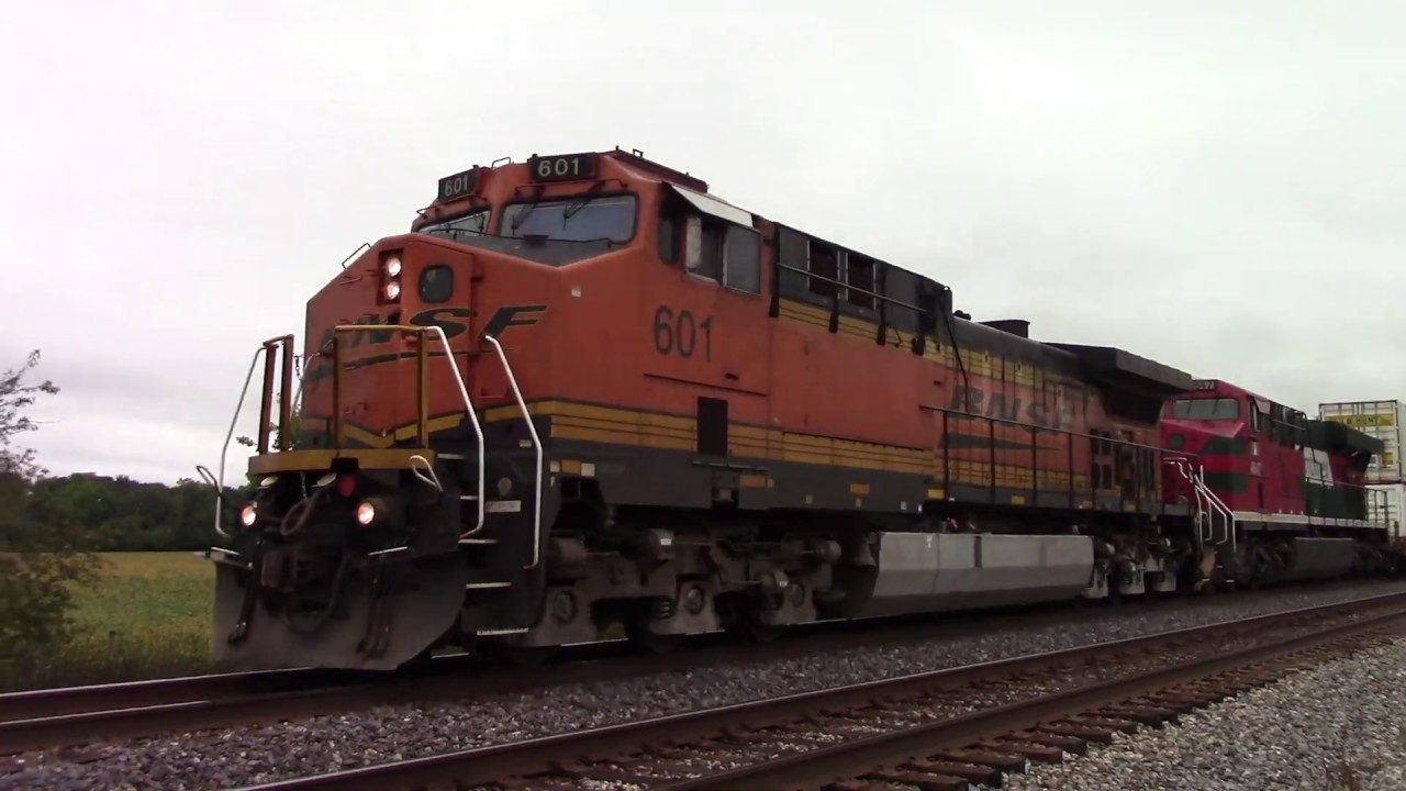 Ferromex on BNSF 601 West Mazon, IL 9/25/19 - YouTube