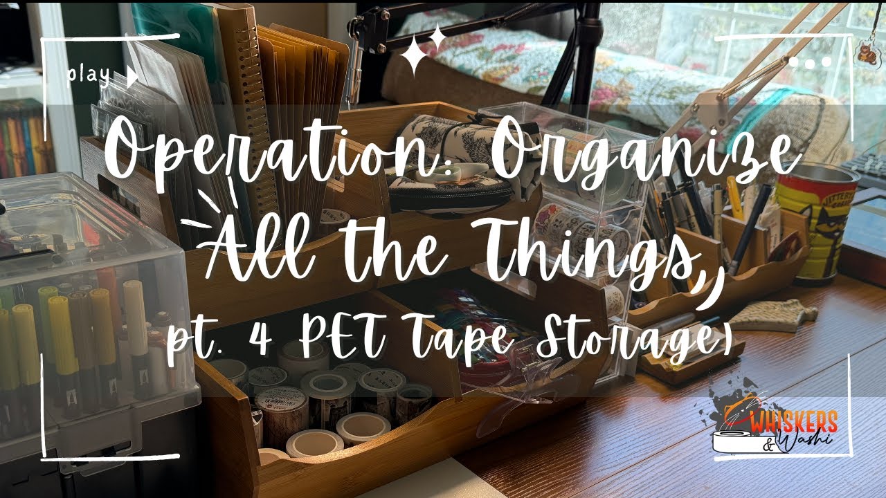 Operation: Organize All the Things (pt. 4 of 4 - PET Tape Storage ...