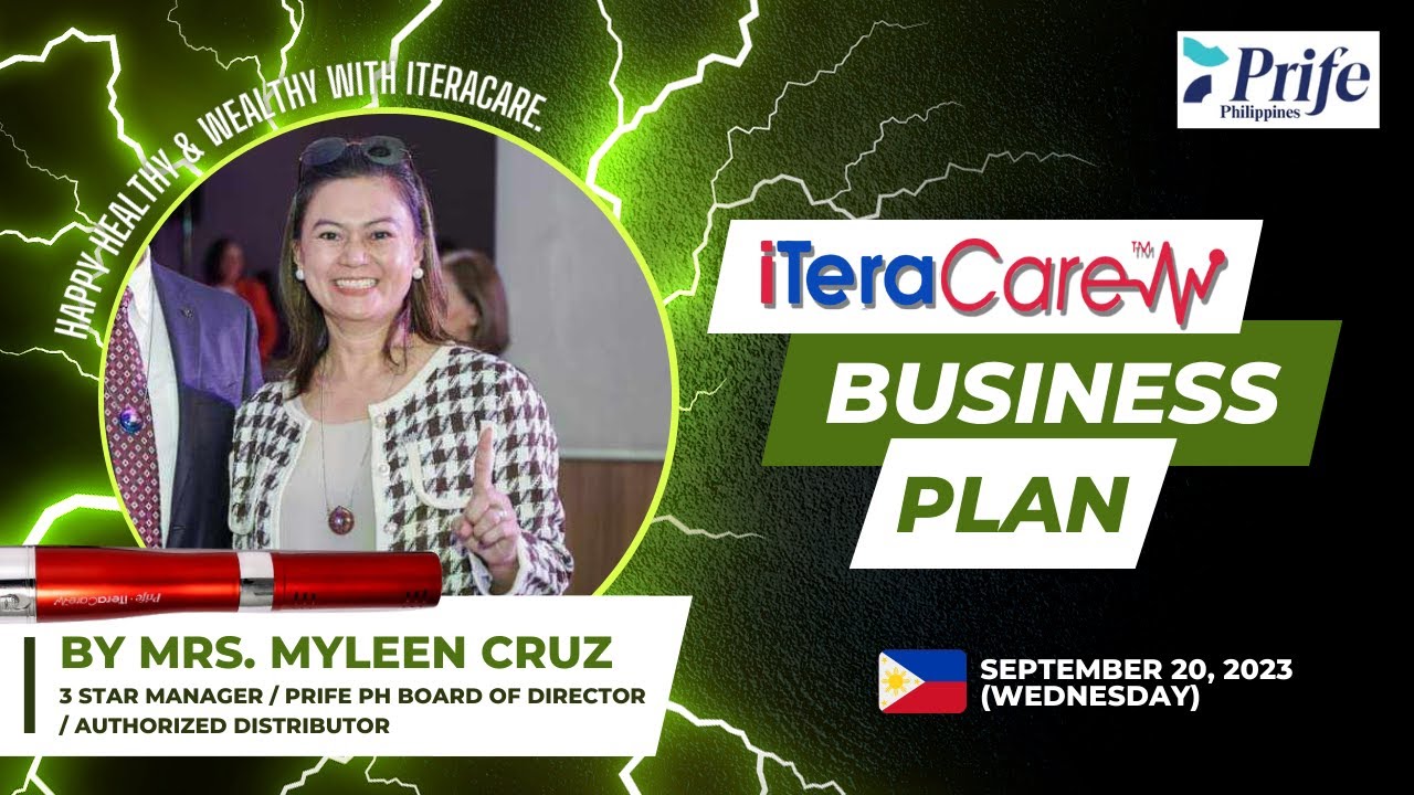 ITeraCare Business & Compensation Plan By Mrs. Myleen Cruz (September ...