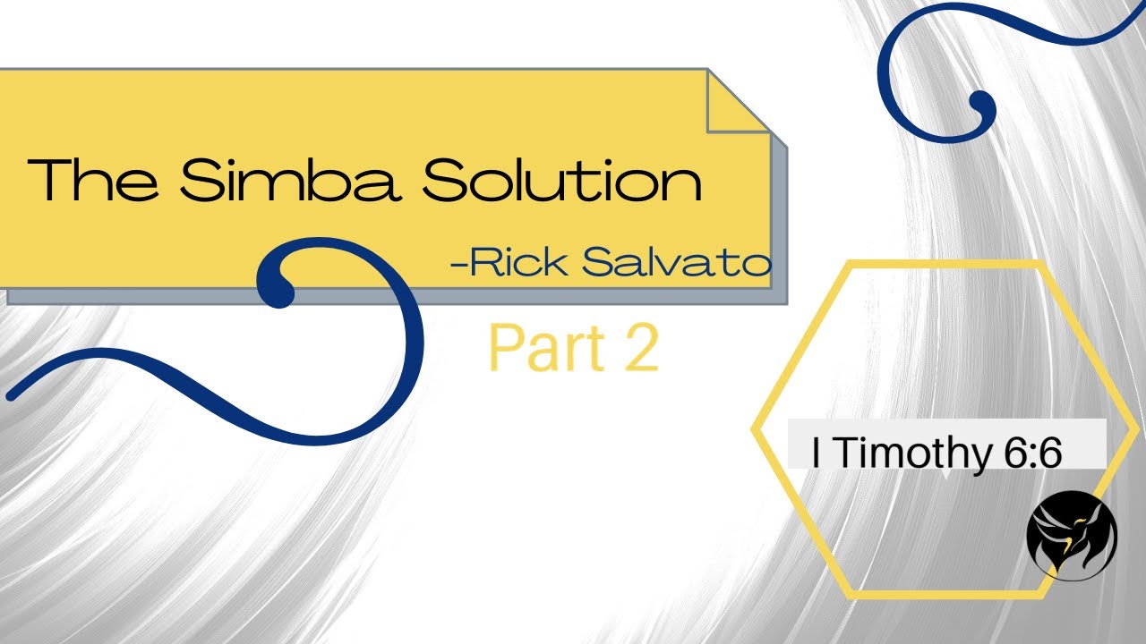 The Simba Solution- Part 2 - YouTube