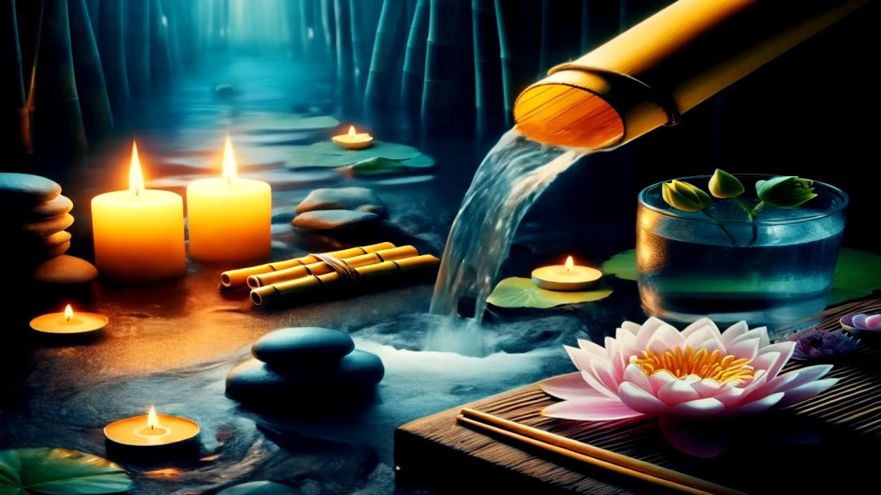 RELAXATION MUSIC FOR SLEEP AND A CALM NIGHT ROUTINE WITH BREATHE TO ...