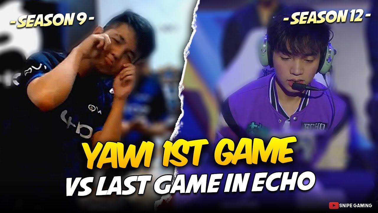 YAWI FIRST GAME vs HIS LAST GAME in ECHO . . . 🤯 - YouTube