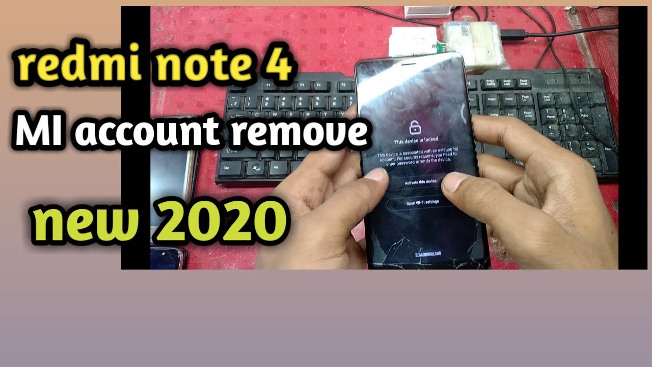 how to remove mi account redmi note 4|| redmi note 4 mi account kaise ...