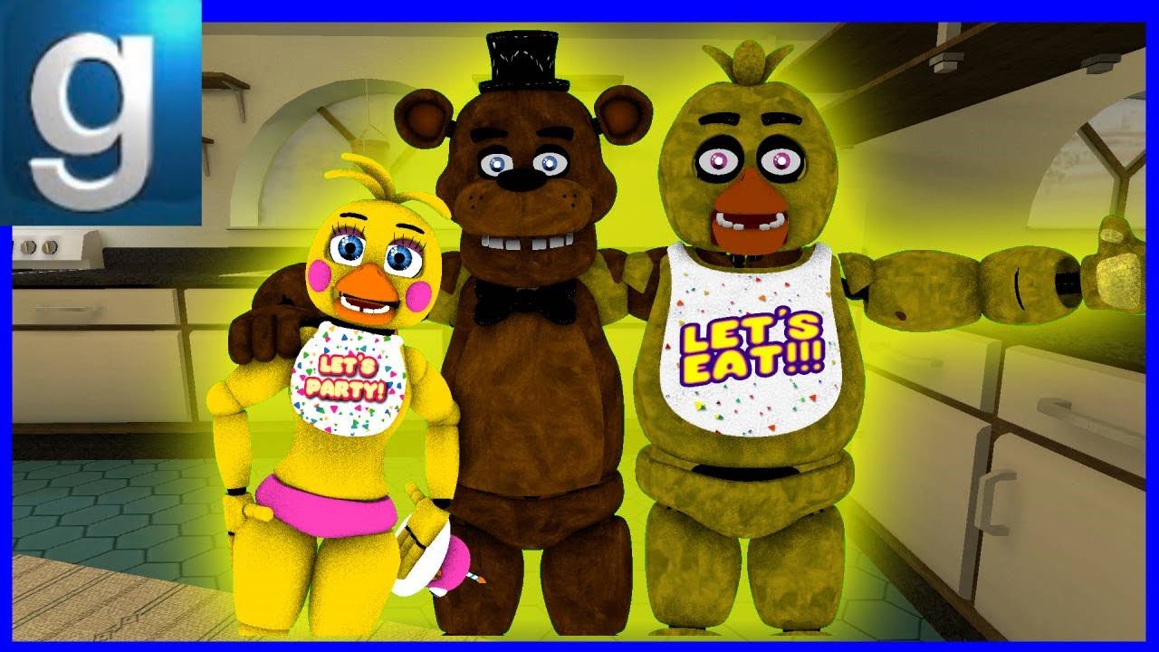 Gmod FNAF| Shadow Toy Freddy's Cooking Show! pt.2 - YouTube