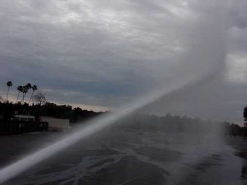 Stang Fire Truck Mounted Monitor (Water Cannon). Pasadena Fire Truck ...