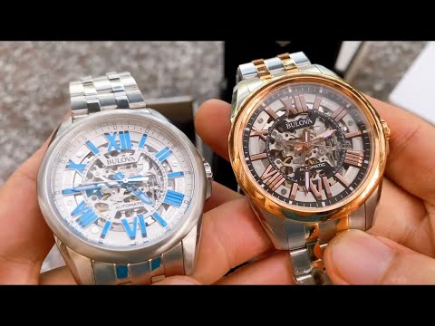 [7tr8-Đỉnh] Bulova Skeleton Automatic 98A166 & 96A187 | Liên hệ ...