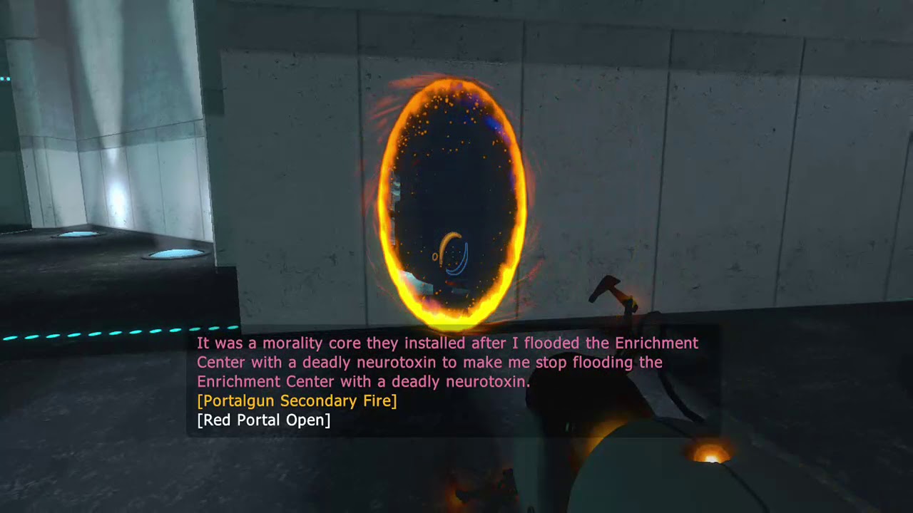Portal 1 and Portal 2 in one episode. - YouTube