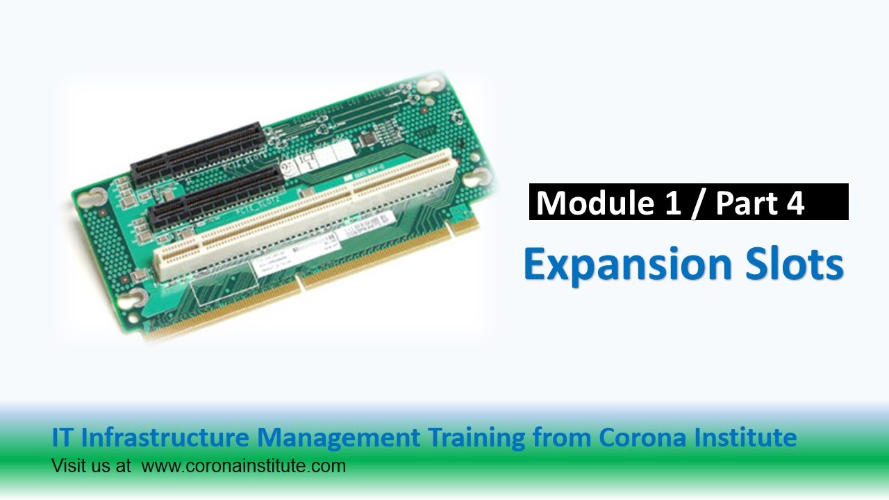 IT Infrastructure Training Session from Corona Institute – Hardware ...