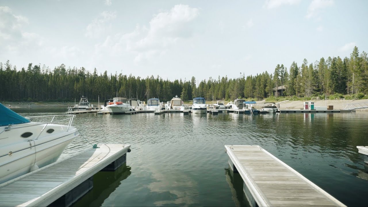 Colter Bay boat ride - YouTube
