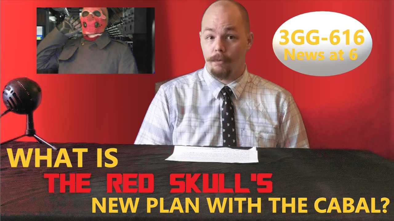 Red Skull Threatens the world! 3GG-616 at 6 News from Home - YouTube
