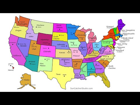 Discover the US Map: 50 States & Big Cities Explained!