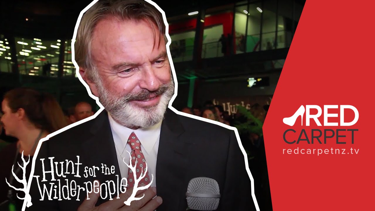 The Hunt for the Wilderpeople premiere - Interview with Sam Neill - YouTube