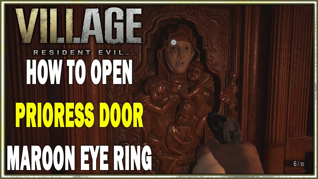Resident Evil Village - How to open the Prioress Door (How To Use ...