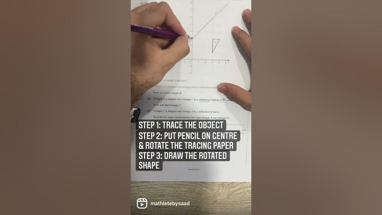 Transformation Rotation With Tracing Paper YouTube transformation-rotation-with-tracing-paper-youtube