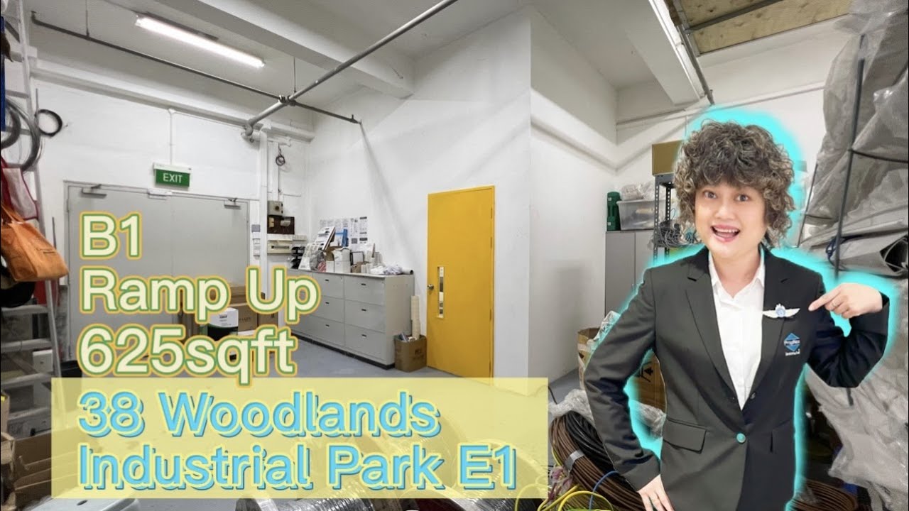 SOLD 38 Woodlands Industrial Park E1 B1 Ramp Up Unit - YouTube