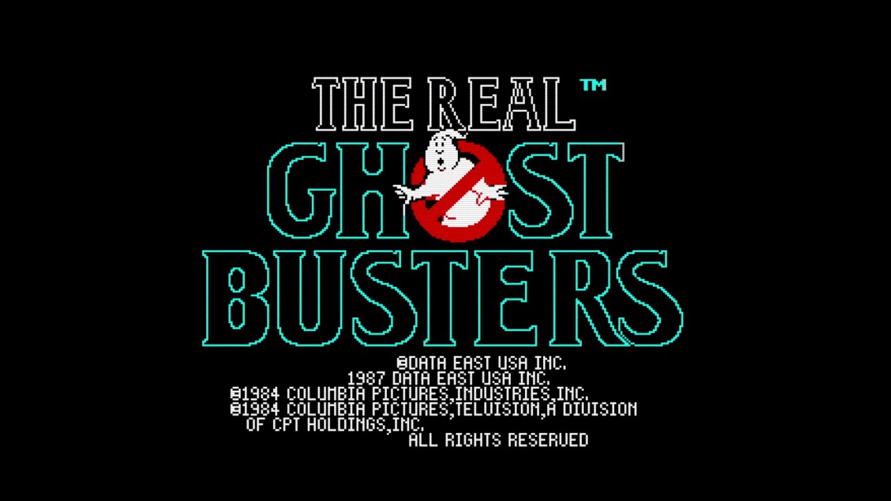The Real Ghostbusters - ZX Spectrum - YouTube