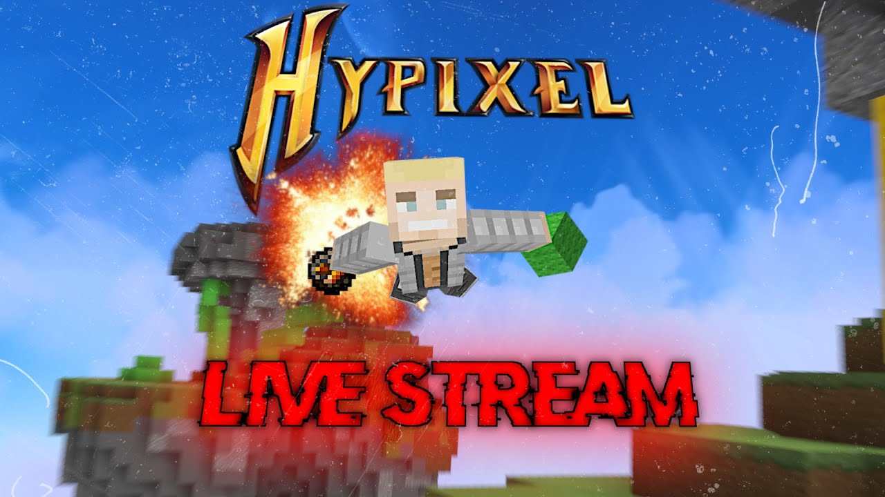 Hypixel Live Stream!!!! [ROAD TO 300 subs] - YouTube