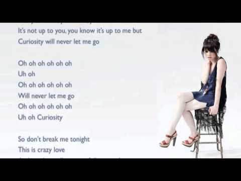 Carly Rae Jepsen - Curiosity (lyrics video) - YouTube