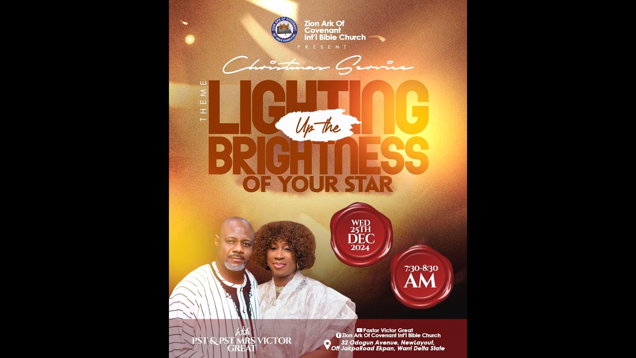 LIGHTING UP THE BRIGHTNESS OF YOUR STAR (CHRISTMAS SERVICE). - YouTube
