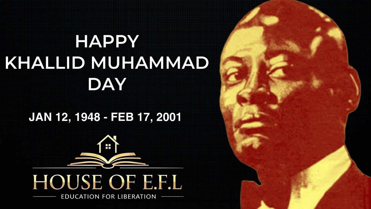 HAPPY KHALLID MUHAMMAD DAY - YouTube