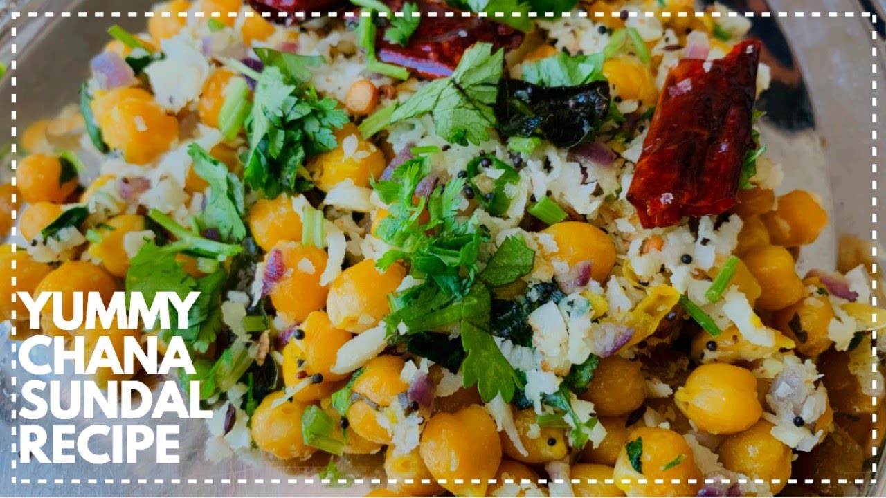 Channa Sundal | Sundal Recipe| Naivedyam Recipe| Festive Recipe - YouTube