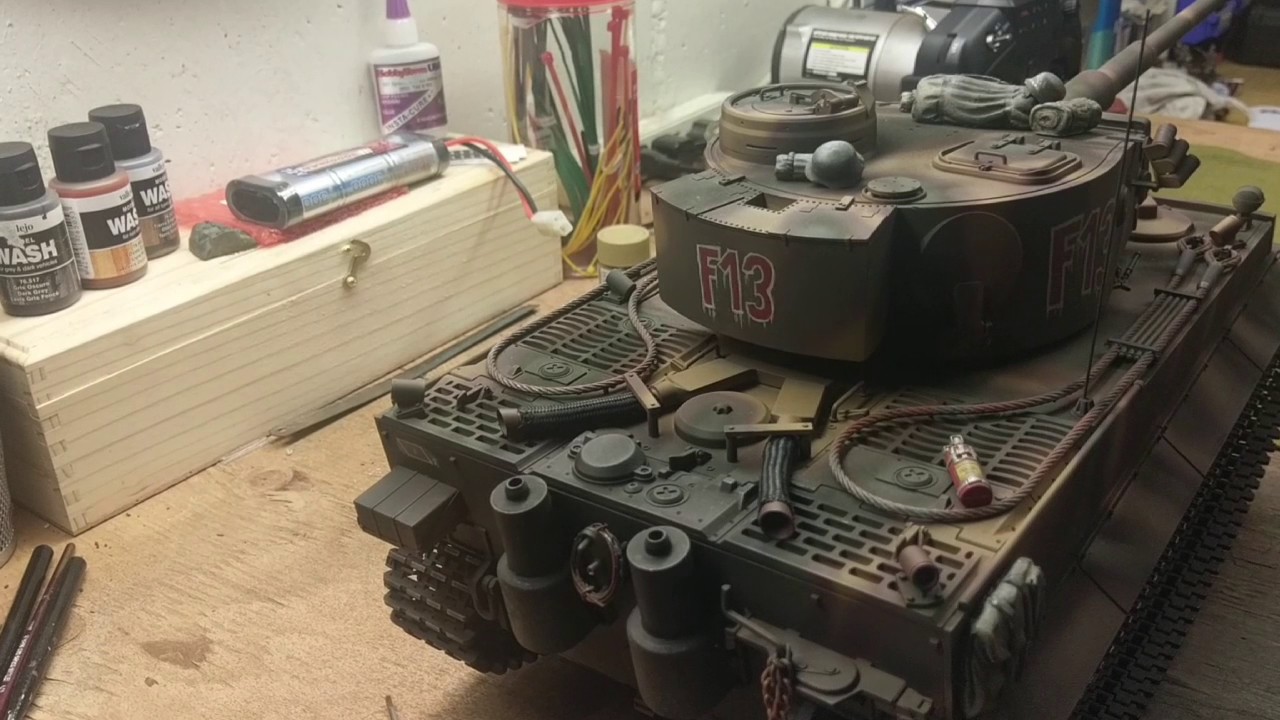 1:16 tiger I tank - YouTube