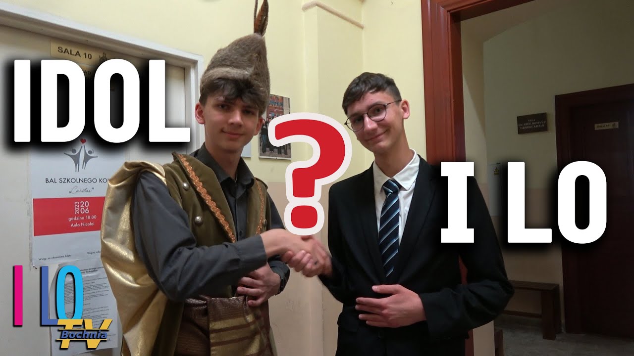 Kto jest twoim Idolem? - Dzień Idola w I LO - YouTube