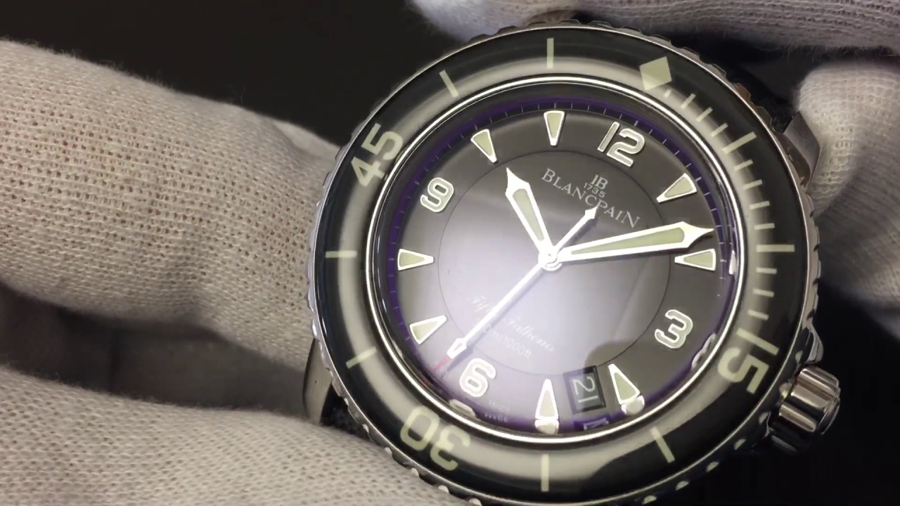 Blancpain Fifty Fathoms Sport / Watch / Automatic / 5015-1130-52B ...