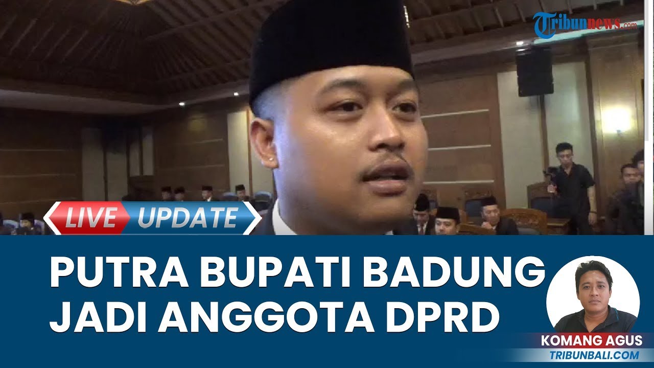 Sosok Bima Nata, Putra Mahkota Bupati Badung: Orang Termuda Dilantik ...