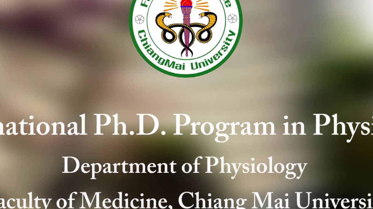 International PhD Program in Physiology - YouTube