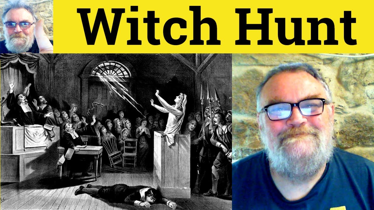 😎 Witch Hunt Meaning - Witch-Hunt Definition - Witch Hunt Defined ...
