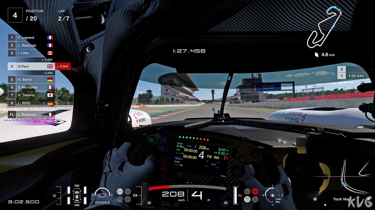 Gran Turismo 7 - Toyota TS050 Hybrid 2016 - Cockpit View Gameplay (PS5 ...