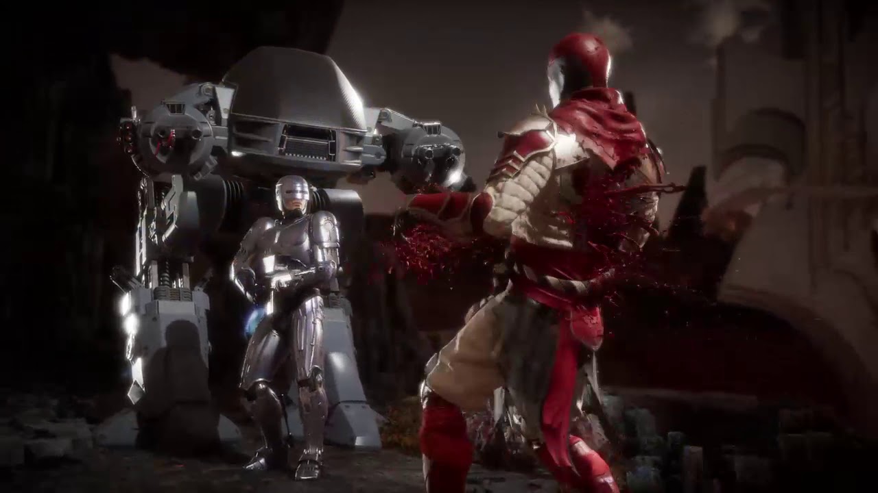 Robocop Fatality MK11 - YouTube