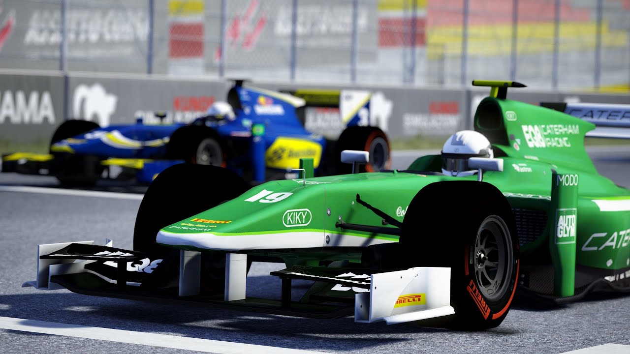 FORMULA 2 race at Okutama - YouTube