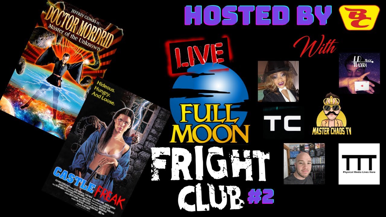 Full Moon Fright Club LIVE REVIEW PANEL SHOW #2: Doctor Mordrid ...