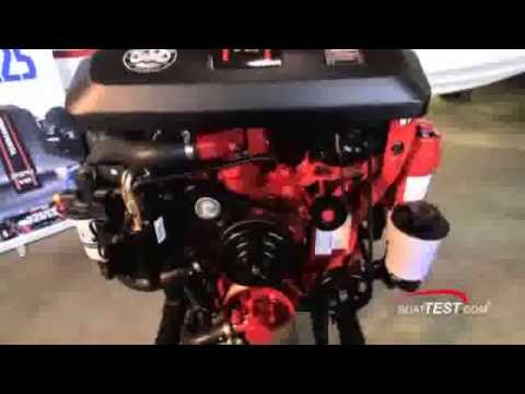 Volvo Penta V8 - 225 Engine - YouTube