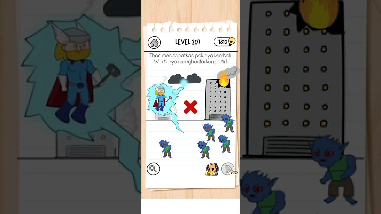 Brain Test 3 Level. 207 - YouTube