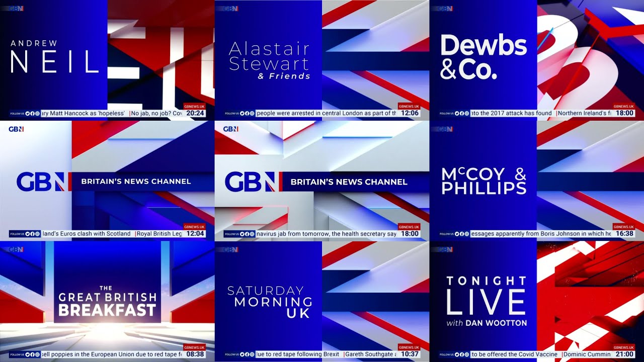 GB News Intro Compilation [1080p] [2021] [UK] - YouTube