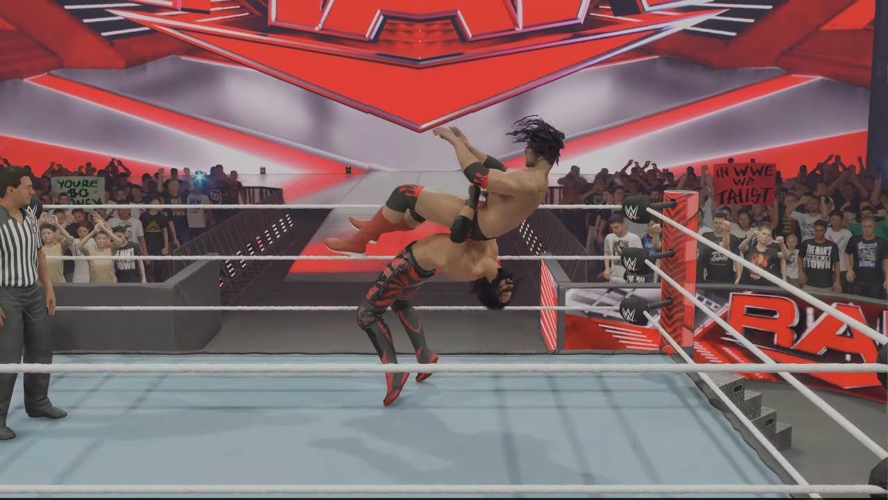 Kendrick Gray vs. Scott Hall with Kevin Nash | WWE 2K24 Universe Mode ...