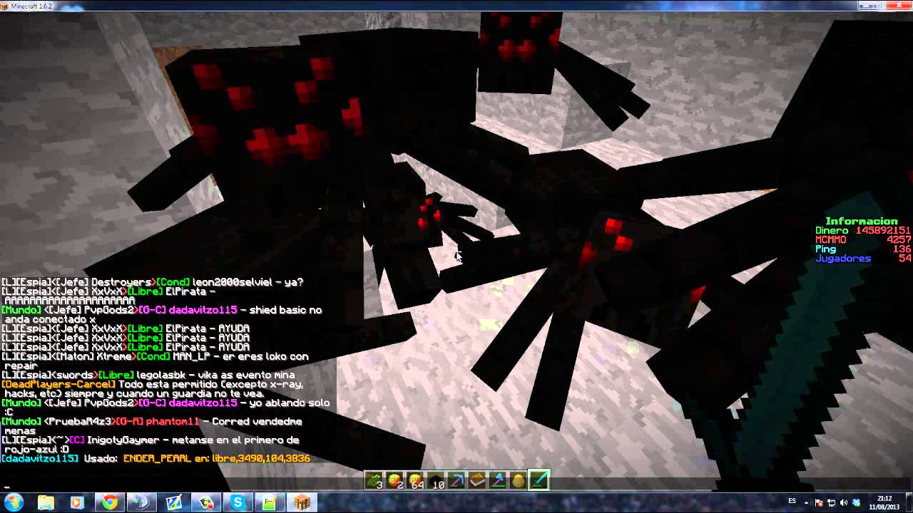 Demostracion checks NoCheatPlus [Killaura] - YouTube