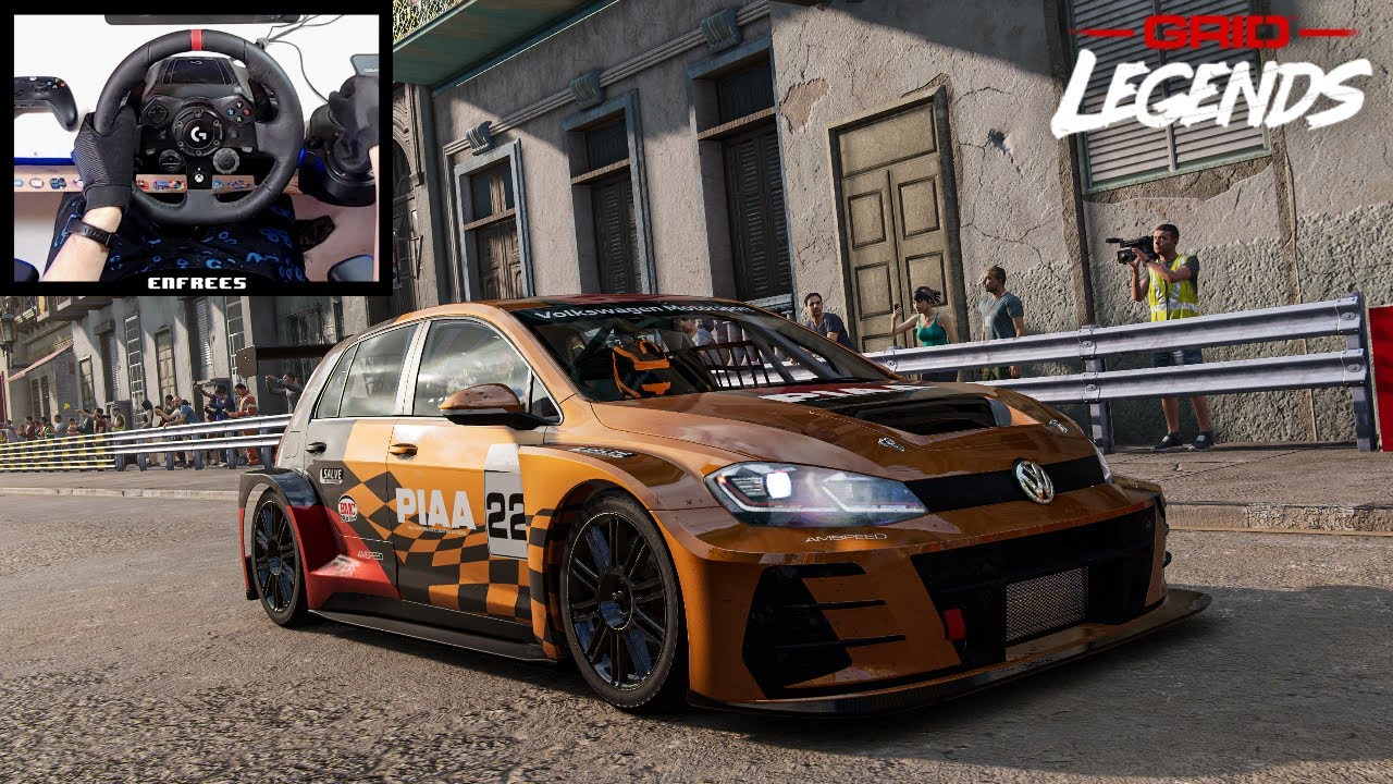 GRID Legends - Volkswagen Golf GTI Steering Wheel Xbox Series X - YouTube