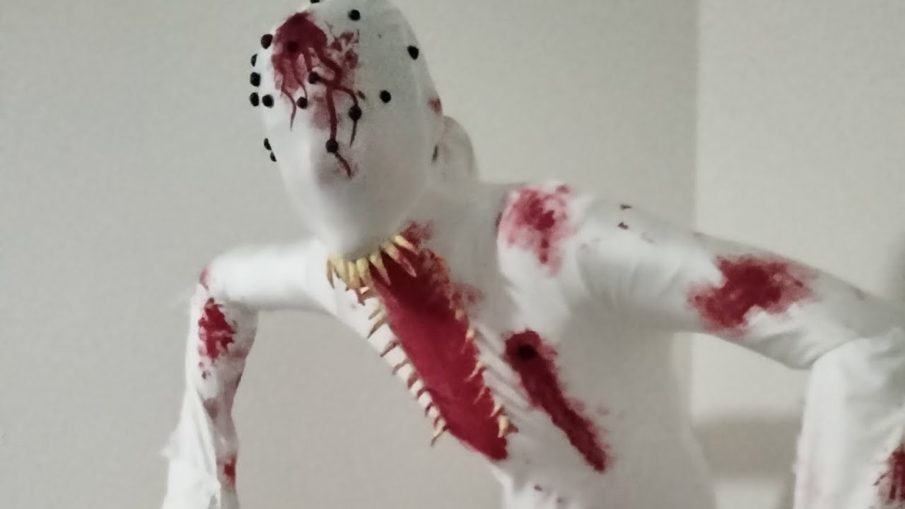 making a spirit walker Halloween costume part 3 - YouTube