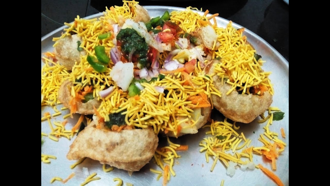Healthy & Tasty Sev Puri (Chaat) - YouTube