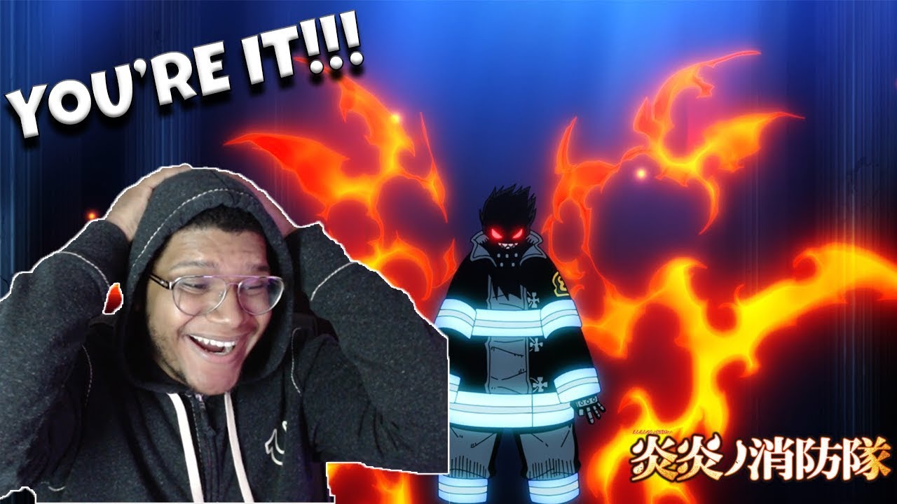 FIRE FORCE EP. 22 REACTION! - MOST INTENSE GAME OF TAG EVER! - YouTube